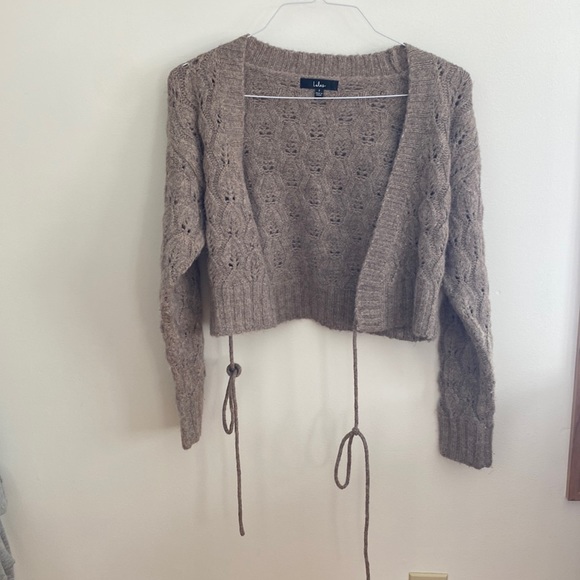 Lulus | Sweaters | Lulus Knitted Wrap Sweater | Poshmark